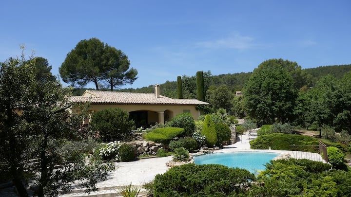 Villa De Charme Climatisée Au Calme Avec Piscine - Carcès