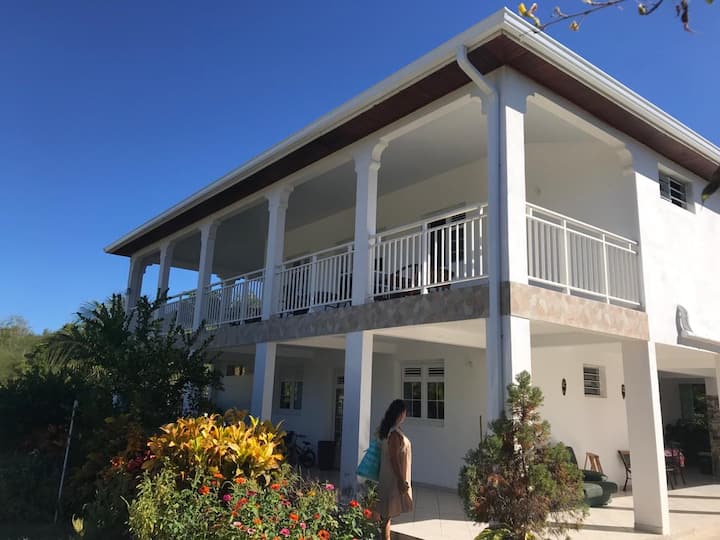 Bel Appartement 1er Etage De Villa - Martinique