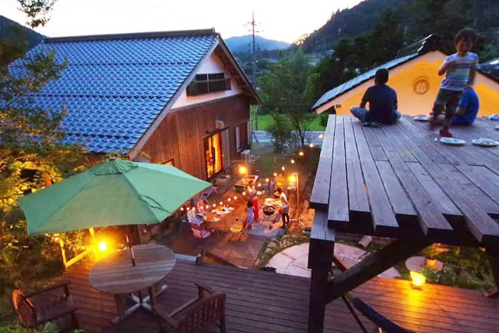 【Bbq Plan】farm Resort Awano-wa Fukuya/glamping - 美作市