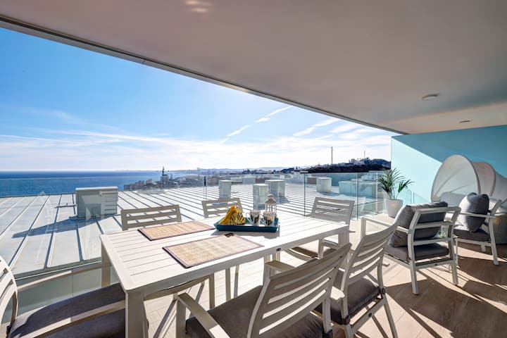 Luxury Apartment With Amazing Views To The Sea! - Fuengirola