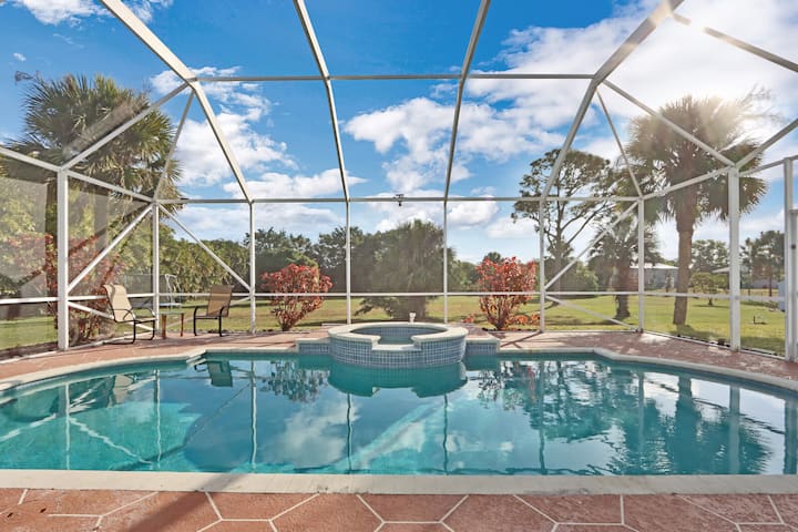 New Heated Pool Villa 2 Acres Luxury 4 Bedroom - Jupiter, FL