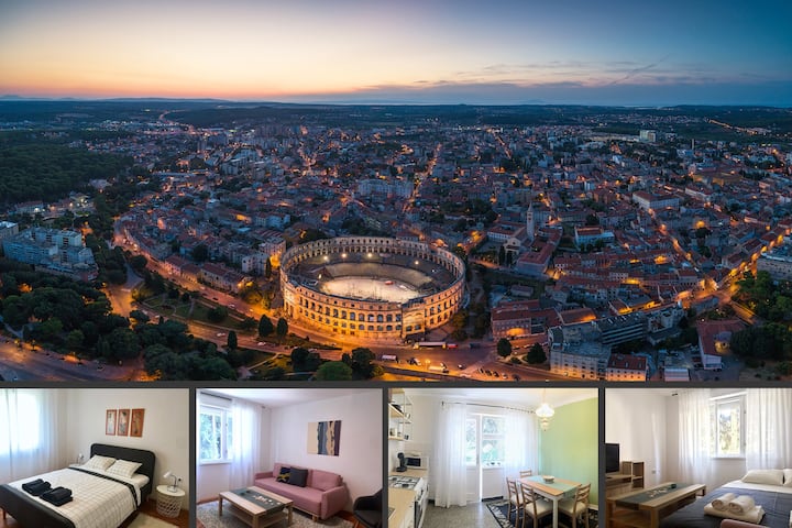 Ap. Fox (2+2, High Ground Floor W. Balcony) - Pula