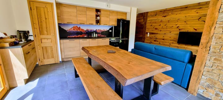 Appart 3 Pièces Cosy - Le Cairn De Morillon - Cluses