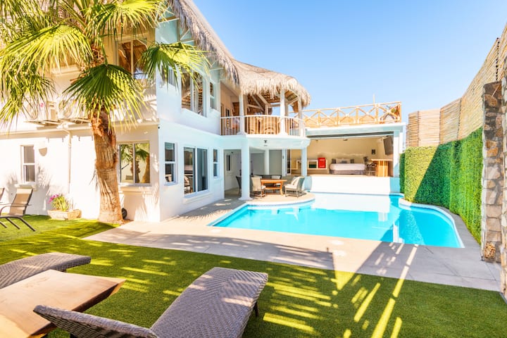 Lux 7-br Villa,prívate Pool,walk Downtown&marina - Cabo San Lucas