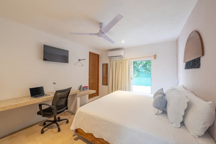 Casa Ikal Downtownlocation+ac+wifi100mb+kingbed - Cancún
