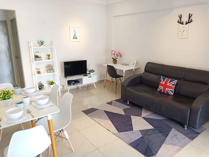 *Georgetown* 2~6 Pax, 3 Bedrooms, 1 Car Park - Penang