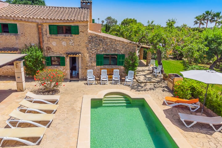 Palleta, For 8 With Pool Heated By Solar Panels - Felanitx