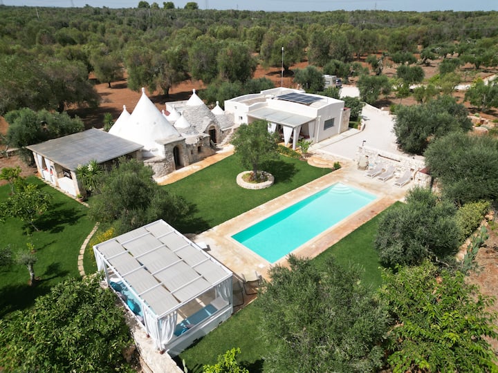 Trullo Salento. Villa Con Piscina - Apulia