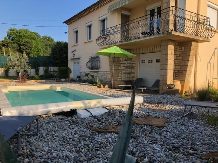 Villa Au Calme Avec Piscine "L'insouleïados" - Languedoc-Roussillon