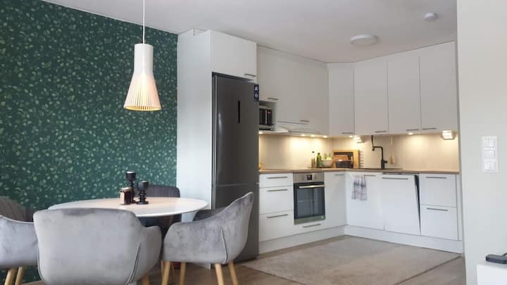 Apt Little Rose (46m2, 1br, Sauna) - Rovaniemi