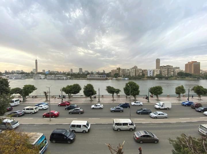 Brassbell L Downtown L Maspero 2br Nile View - Cairo