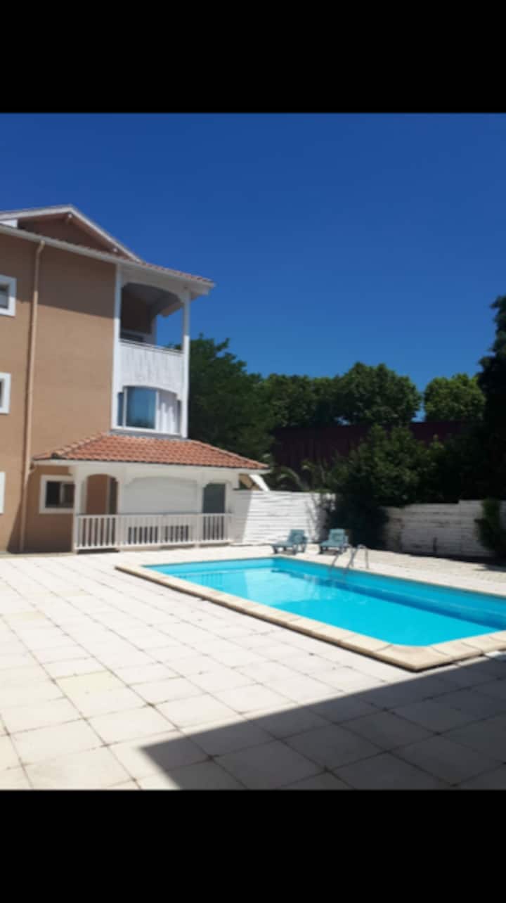 La Louisiane, Duplex Avec Piscine Pour 5 Personnes - Capbreton