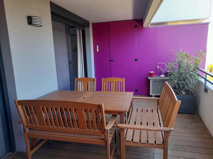 F2 Avec Piscine,  Parking Dans Résidence Sécurisée - Palavas-les-Flots