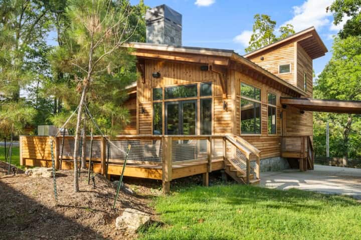 Bear Cabin>golf Retreat~lake~hot Tub~fire Pit - Grove, OK