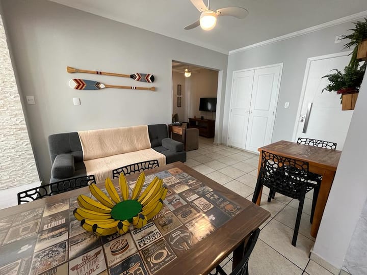 Apê 80mts Da Praia Pitangueiras | Px Shopping+vaga - Guarujá