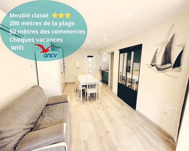 ⛱️Le Lys Des Sables⭐️à 200m De La Plage⭐au Calme - Valras-Plage