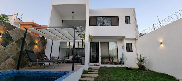 Cuernavaca - Cómoda Casa Con Alberca Privada - Jiutepec