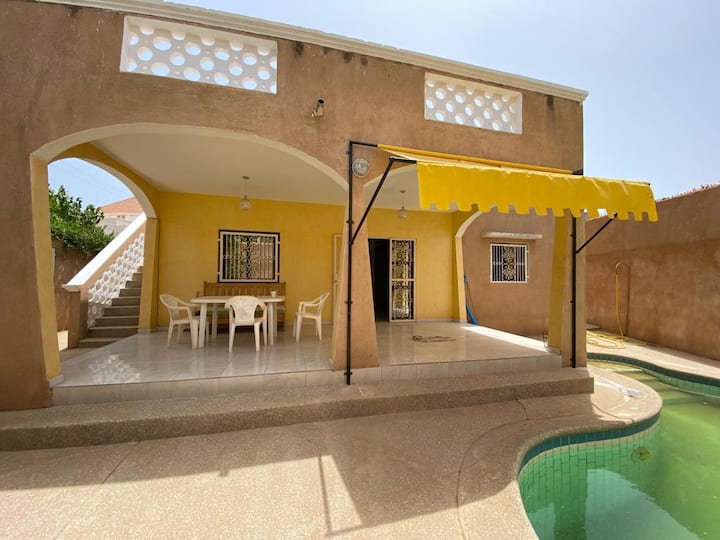Saly - Villa Calme Soleil Service Piscine Proposé - Senegal
