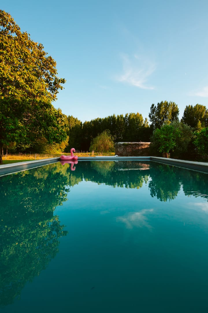 Le Domain @Château Chevreuil - 8ch Avec Piscine - Machecoul