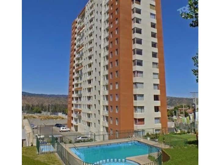 Cómodo Depto (10 Min To Viña Downtown & Beach) - Quilpué