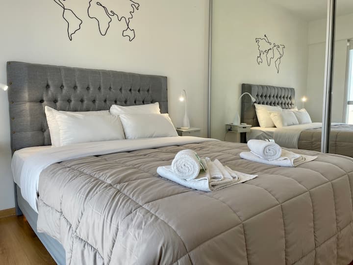 High Rise Lux 2br With Doorman Steps From Palermo - Buenos Aires