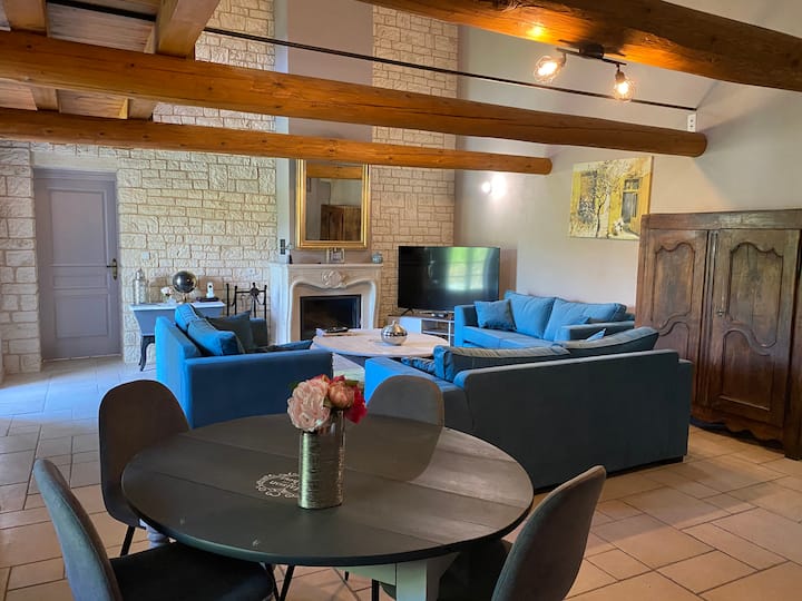 Le Mas Du Bueysse 17 Pers Avec Piscine - Ardèche