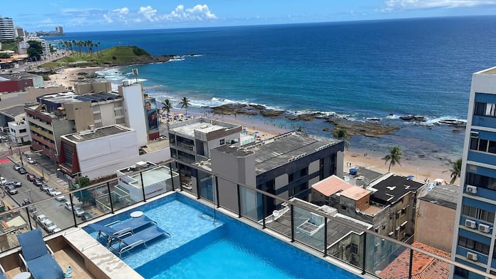 Apartamento Encantador Com Piscina - Salvador, Brazil