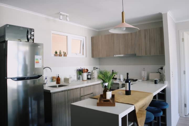 Nuevo Y Cómodo Departamento Con Fibra ÓPtica - Pucón