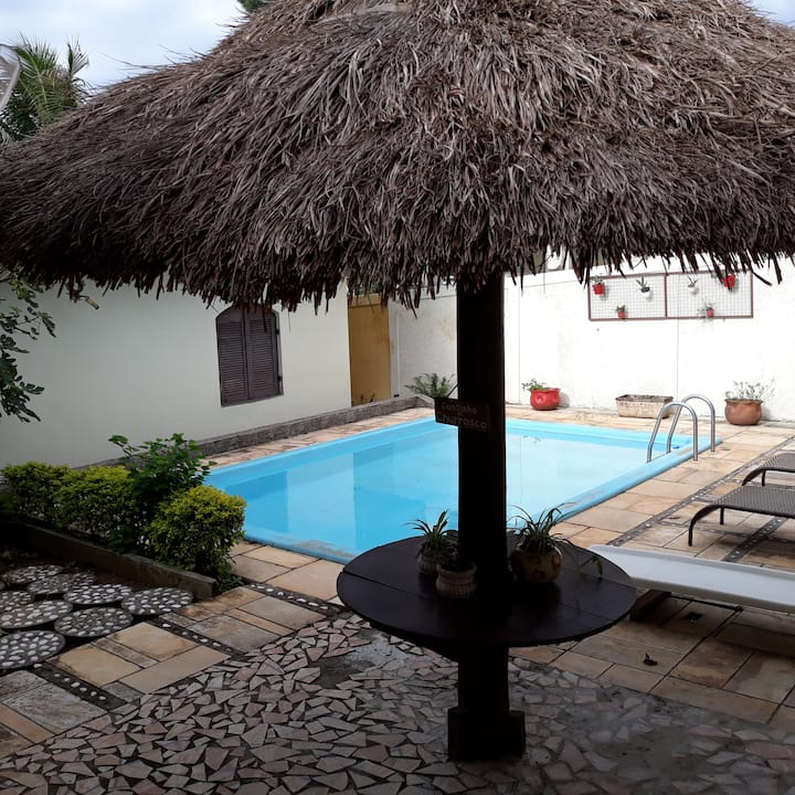 Chácara/casa Aconchegante Com Piscina. - Atibaia