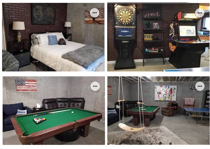 A Fun, Unique Stay In A Nostalgic Game Room Area - Maple Grove, MN