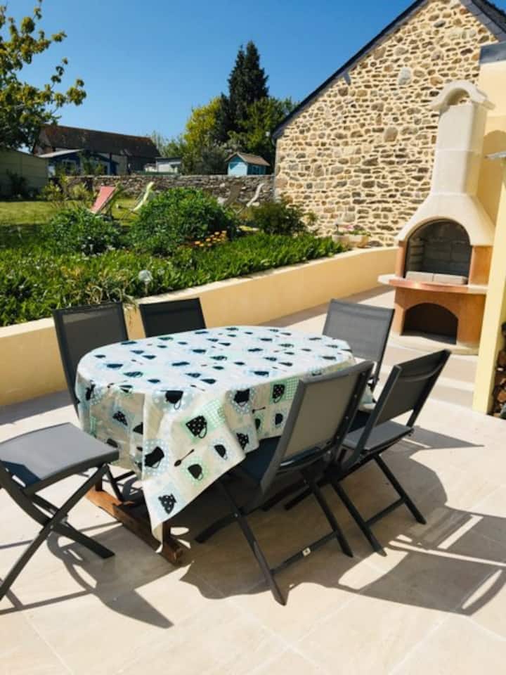Maison Avec Jardin Bord De Mer  Linge De Maison - Cherrueix