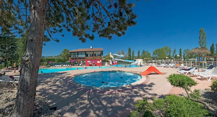 Mobile-home Irm Luxe - 3 Ch Camping 4* à Condrieu - Rhône
