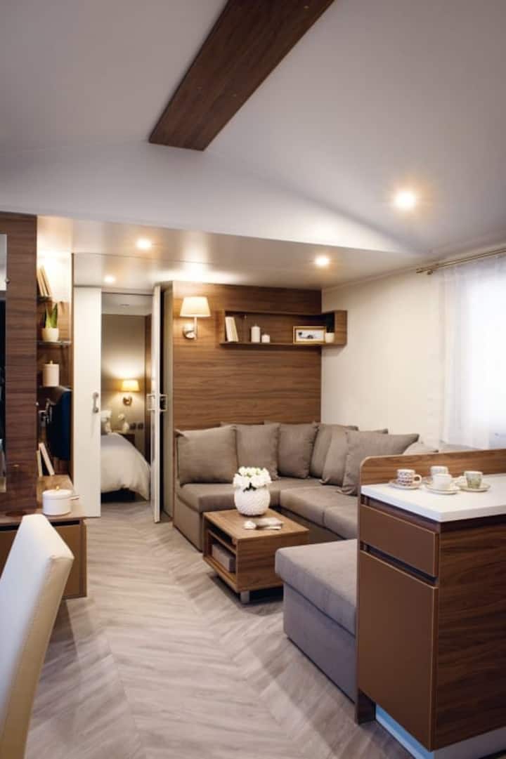 Mobile-home Irm Luxe - 3 Ch Camping 4* à Condrieu - Ampuis