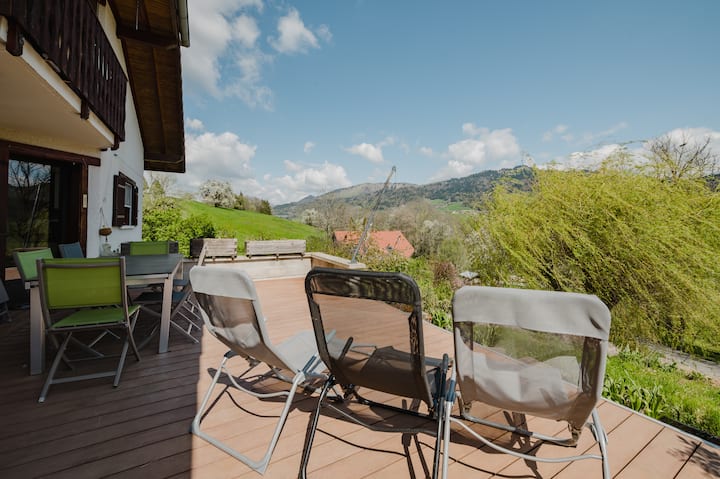 Chambres Dans Maison Chaleureuse En Vallée Verte - Alta Savoia