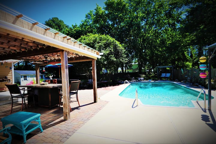 The Pool House In Romancoke On The Bay - Saint Michaels
