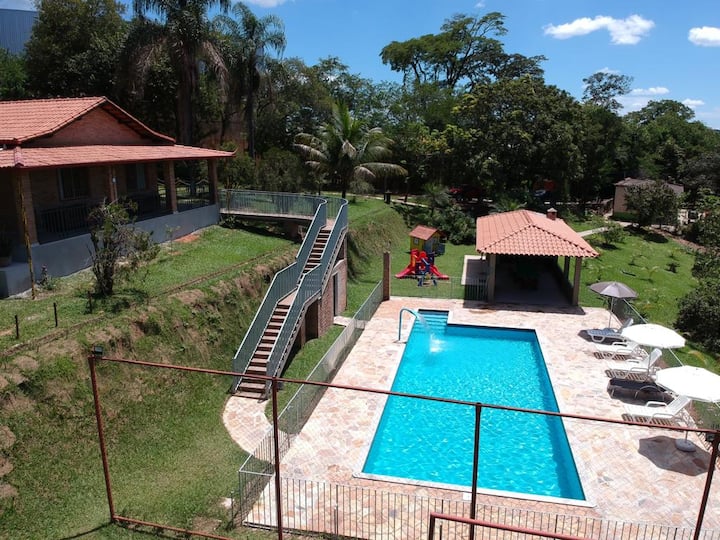 Sítio Esperança - Casa De Campo Com 6 Suítes - Betim
