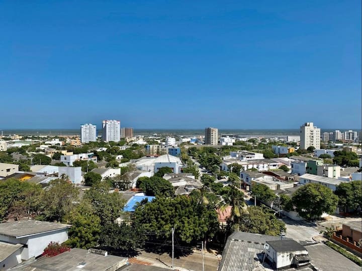 Hermoso Aparto Estudio Muy Bien Ubicado Rnt 122495 - Barranquilla