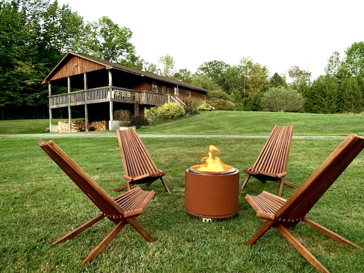 Cutbow Cabin Secluded  Home Near Livingston Manor - Livingston Manor, NY