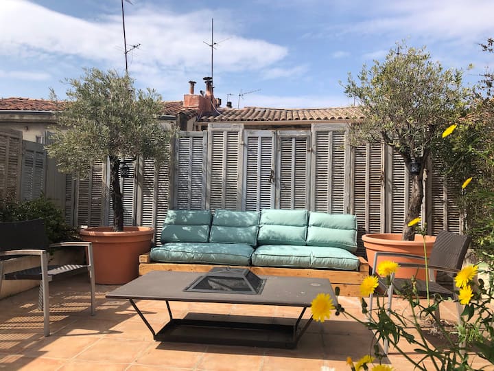 Maison Toit-terrasse En Centre Ville - Marseille