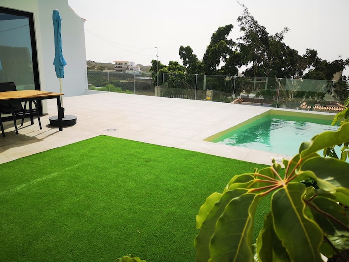 Nueva Villa Con Piscina, Terrazas Y Vistas Al Mar - Tenerife