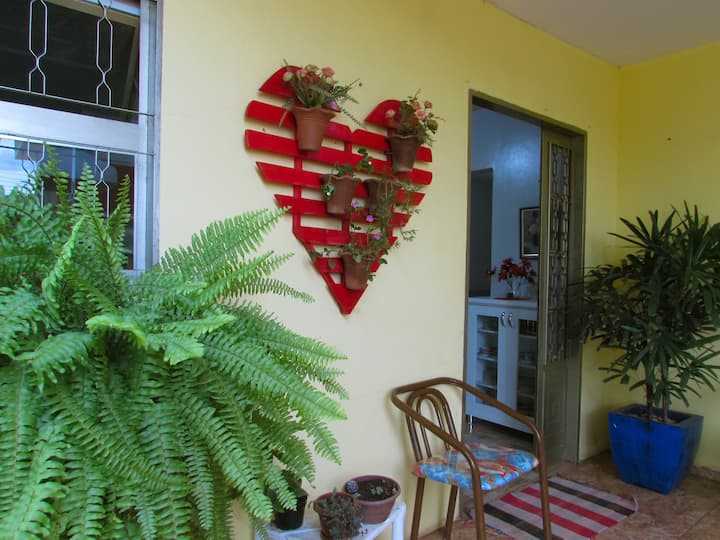 Casa Da Dinda - Compacta Aconchegante E Agradável - Bonito
