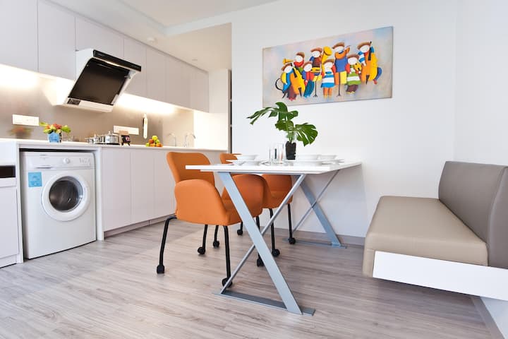 Cbd Bugis & Bras Basah Mrt 2-bedroom Serviced Apt - Singapur