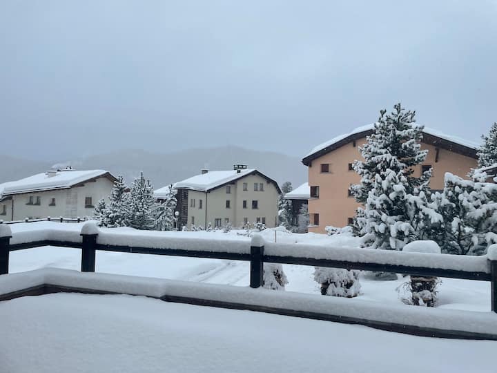 Charmant Chalet En Bas Des Pistes Saint-moritz - Pontresina