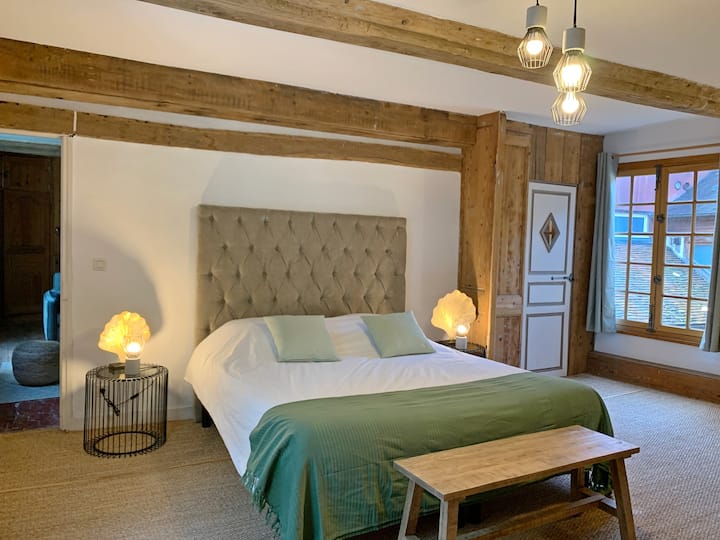 Honfleur Centre : Chambre Ambroise - Honfleur