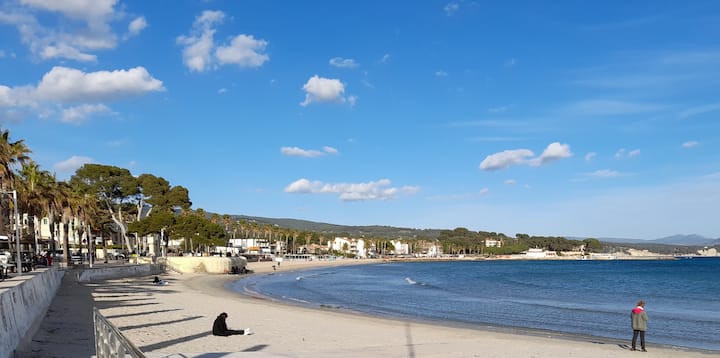 T2 Climatisé, Très Lumineux, 100 M Plage De Sable - Carnoux-en-Provence