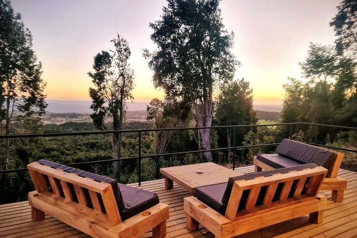 Casa Con Espectacular Vista Al Lago Ranco - Futrono
