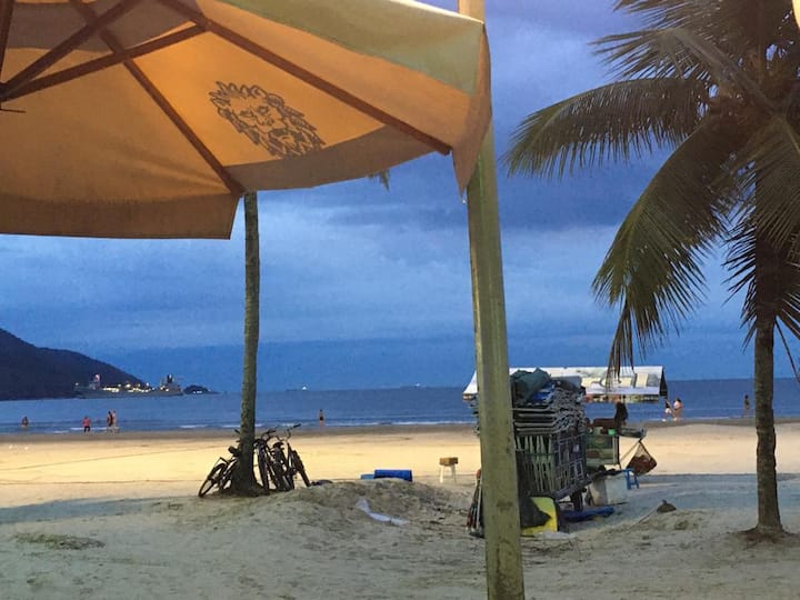 Apartamento Na Praia Do  Embaré,  Em Santos - Santos