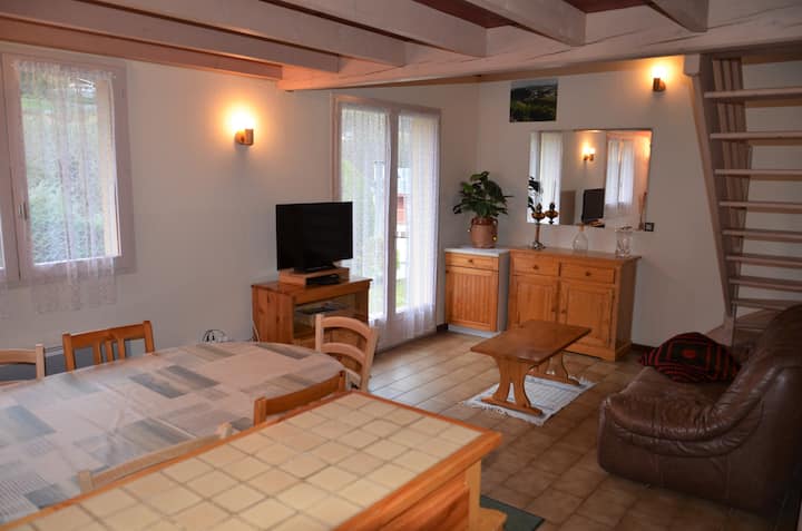 Chalet Mitoyen Pour 8 Personnes Avec Jardin Et Pk - Cauterets