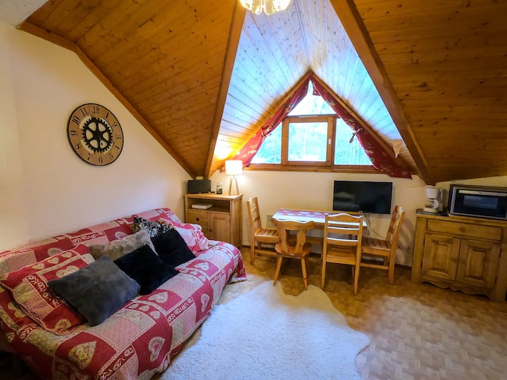 1 Bed Ski Apartment For 4-6,ski Lifts 250 M - Les Contamines-Montjoie