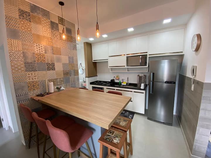 Apartamento Acolhedor E Com Estilo - Ubatuba - Sp - Ubatuba